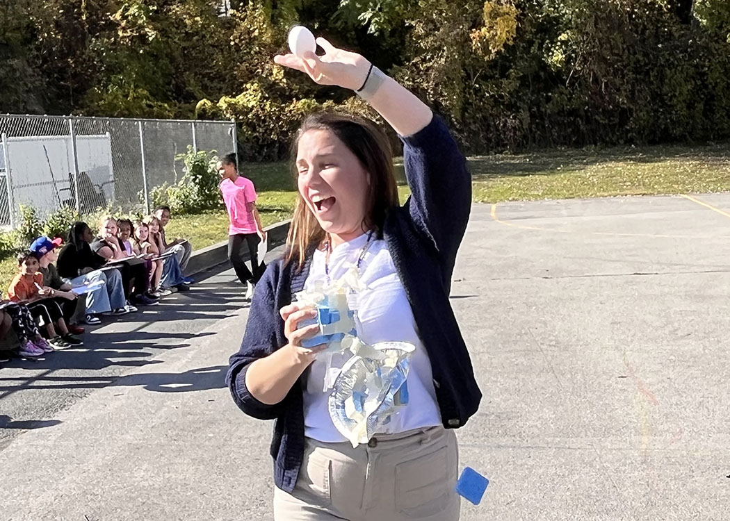 Project makes learning science an ‘egg-cellent’ experience - Menands ...